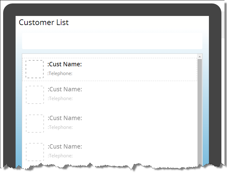 Create a “List of Data” Screen – FormsFly Support