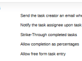 Task Settings Forth