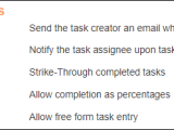 Task Settings Forth