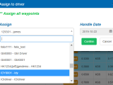 How To Assign An Order To The Carrier Driver In Shipment Table