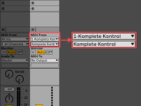 Ableton Live Guide Sending Midi From The Komplete Kontrol Plug In