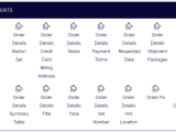 Order Details Elements Widgets Support Help Center