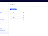 Categories Support Help Center