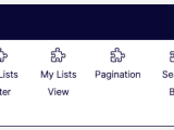 My Lists Elements Widgets Support Help Center
