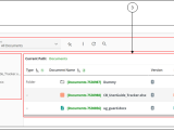Document Tracker User Interface