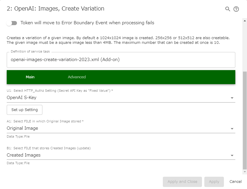 OpenAI #Images: Create Variation – Questetra Support