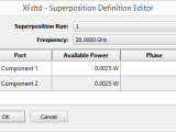 Create Superposition Simulation Xfdtd Remcom Support