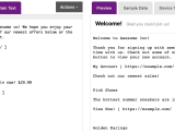 Using The Sendwithus Template Editor