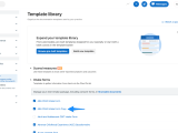 Creating A New Template And Accessing The Template Builder