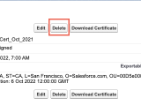 Salesforce Self Signed Certificate Expiring Notice Simpplr
