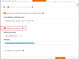 Slack Integration As Webhook Snapcomms