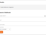 Webhook Integration Snapcomms