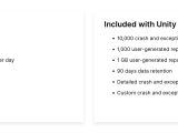 What Are The Features Available With Unity Cloud Diagnostics Unity