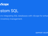 Custom Sql Vscope Support Page