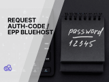 How To Request The Epp Code Auth Code From Bluehost