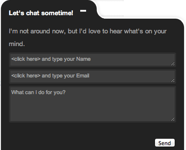 Chatting with Customers