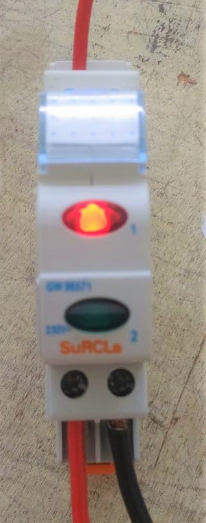 AC Dual Phase Indicator Light - SuRCLe Solar Components