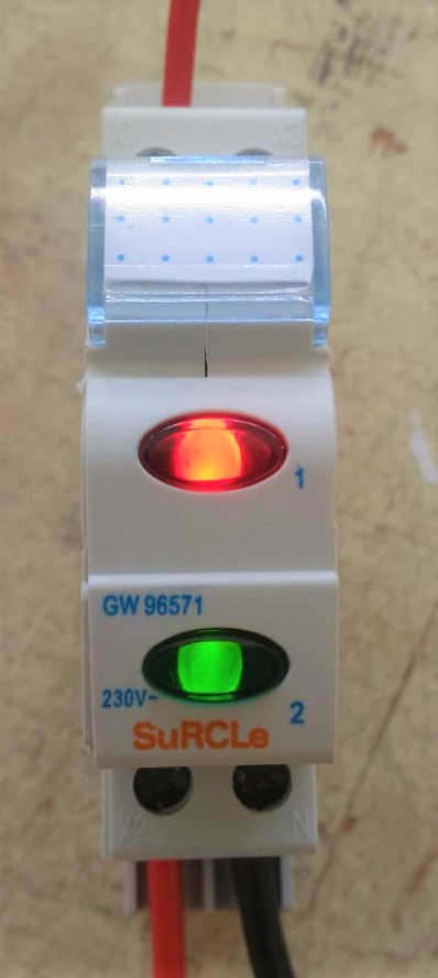 AC Dual Phase Indicator Light - SuRCLe Solar Components