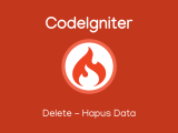 Tutorial Crud Codeigniter Delete Susantokun