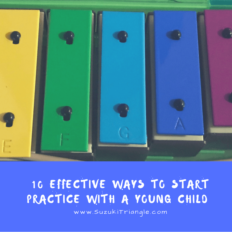 10 Effective Ways to Start Practice with a Young Child | Christine ...