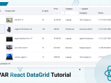 How To Create Interactive React Data Table With Svar Datagrid Svar Blog