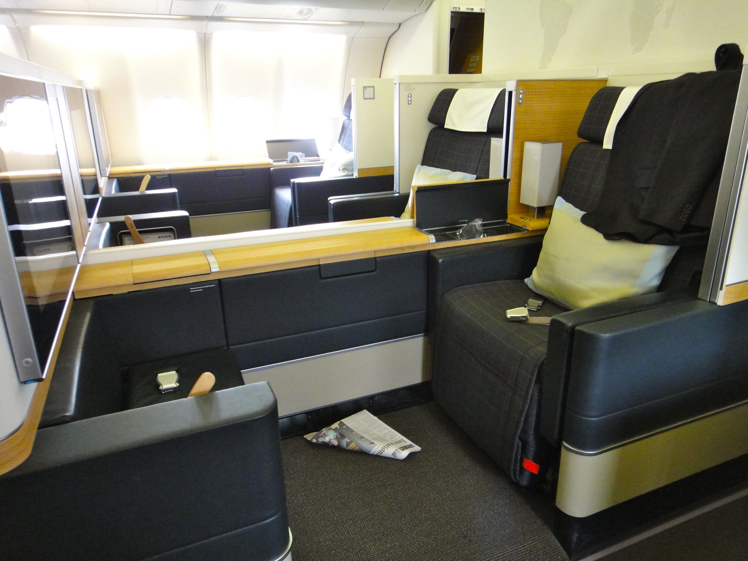 Review: SWISS First Class im Airbus A330