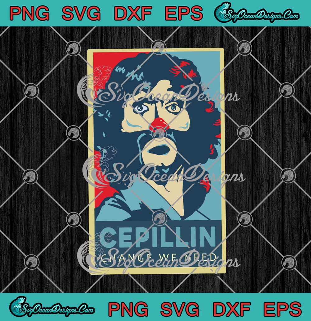 Rip Ricardo Cepillin Change We Need SVG PNG EPS DXF Cricut Cameo File ...