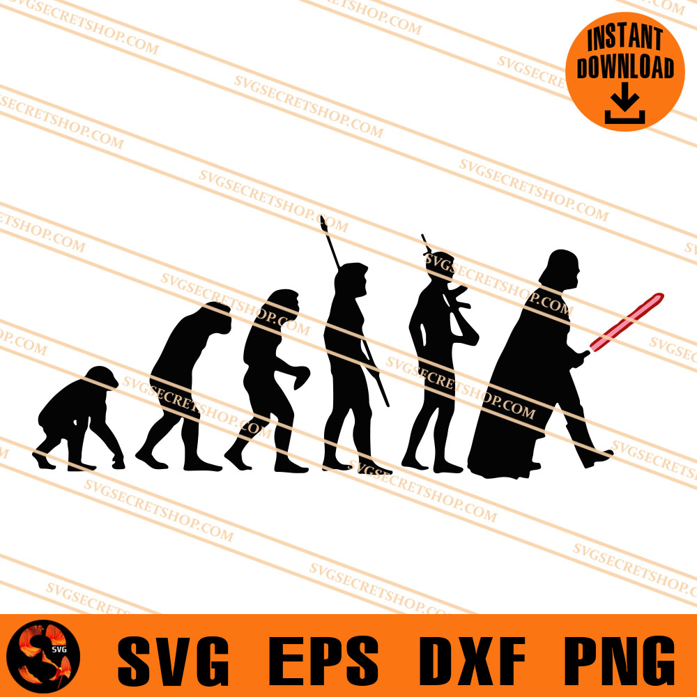 Star Wars Evolution SVG, Star Wars SVG, Darth Vader SVG - SVG Secret Shop