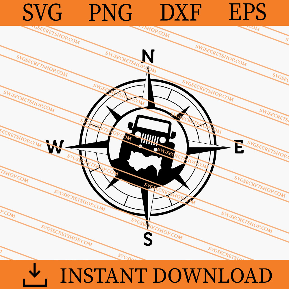 Jeep Compass SVG, Jeep SVG, Jeep Car SVG, Funny SVG - SVG Secret Shop