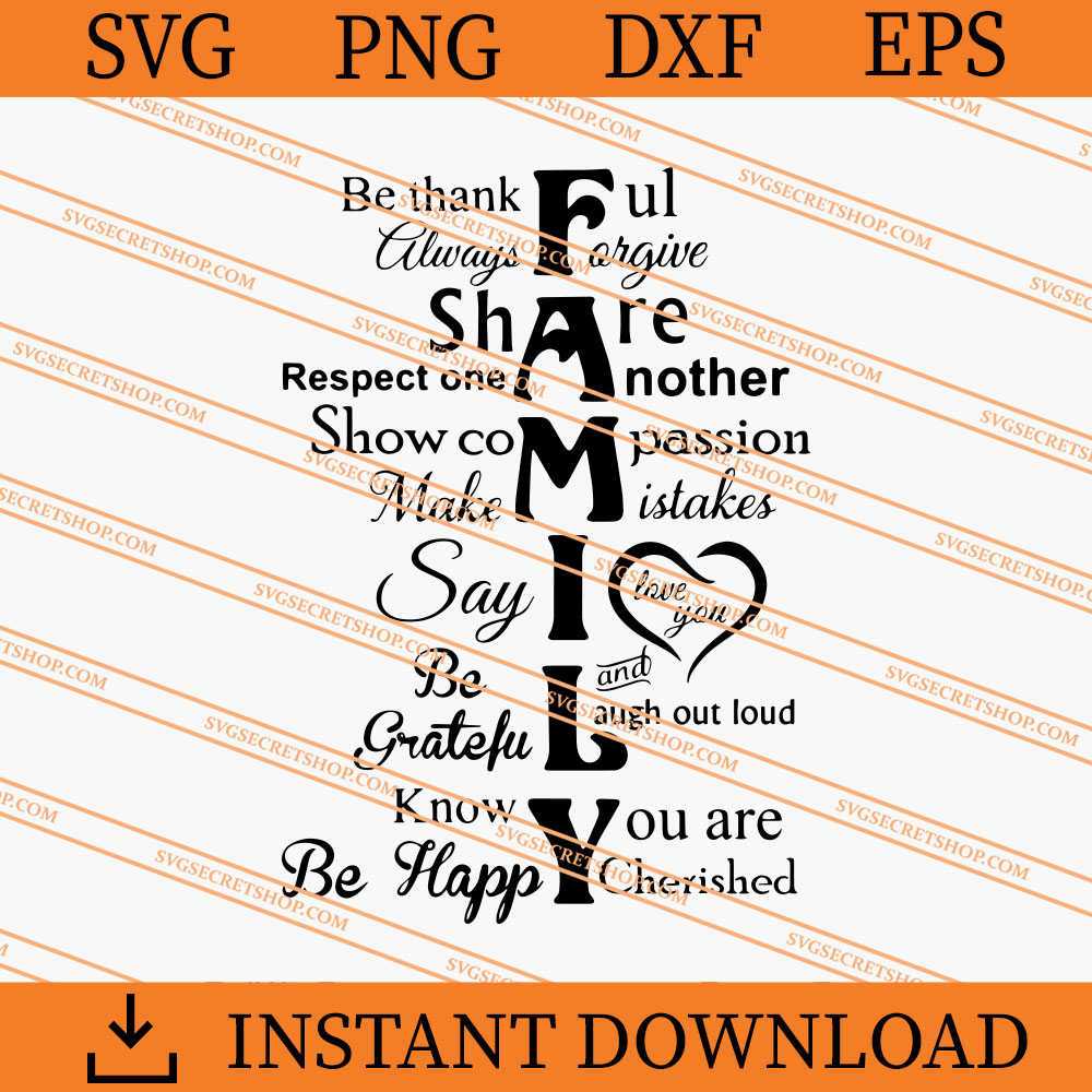 Family SVG, Love Family SVG, Family Quote SVG, Funny Family SVG | SVG ...
