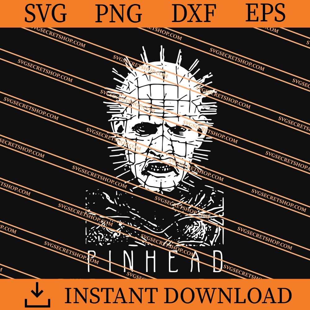 Pinhead Hellraiser SVG, Pinhead SVG, Hellraiser SVG - SVG Secret Shop