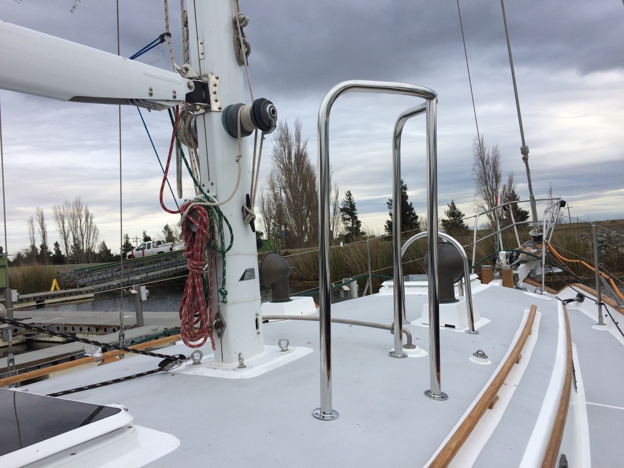 Tank Tender, Dorade Guards and Mast Pulpits - SV Ramble On