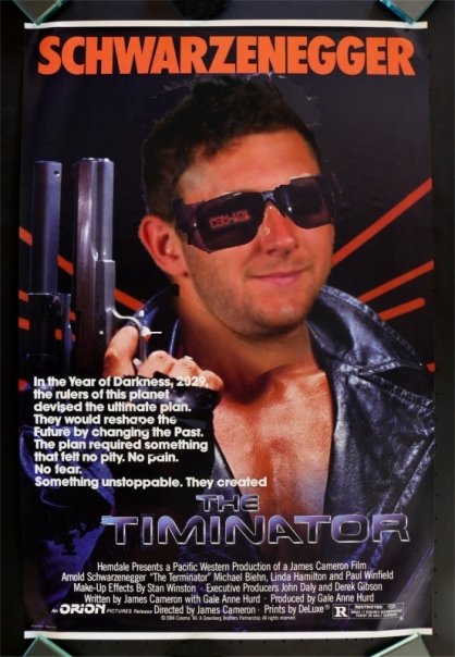 The Timinator | SWANNING ABOUT