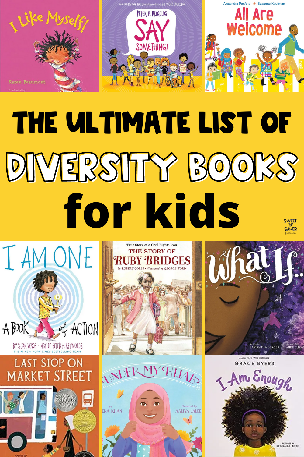 Ultimate List of Books To Celebrate Diversity - Sweet 'N' Sauer Firsties