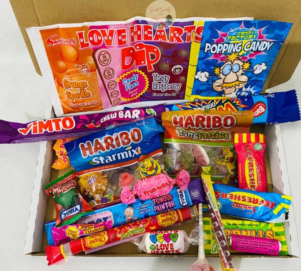 Sweets Mini Selection Box - 19 Retro Sweets - Next-day Delivery