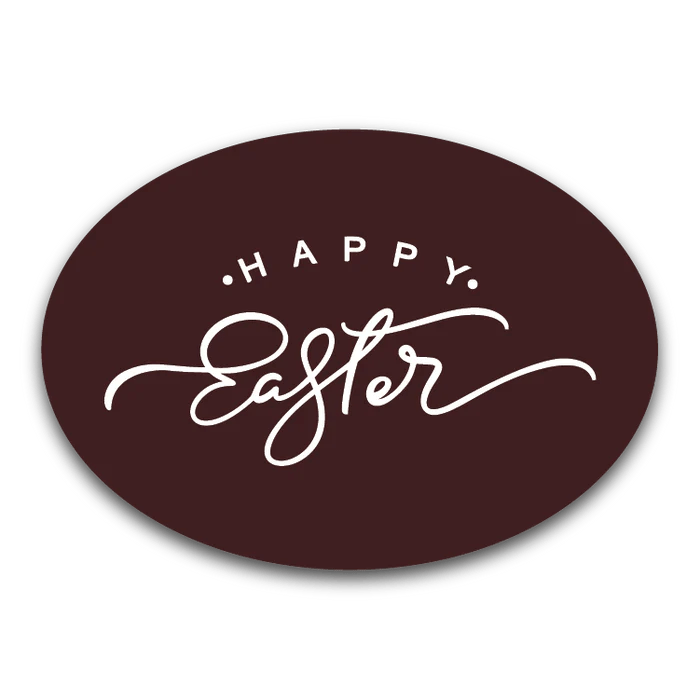 Happy Easter Script Sweet Swiss Confections