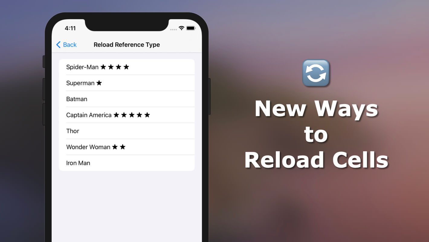 The Modern Ways to Reload Your Table and Collection View Cells