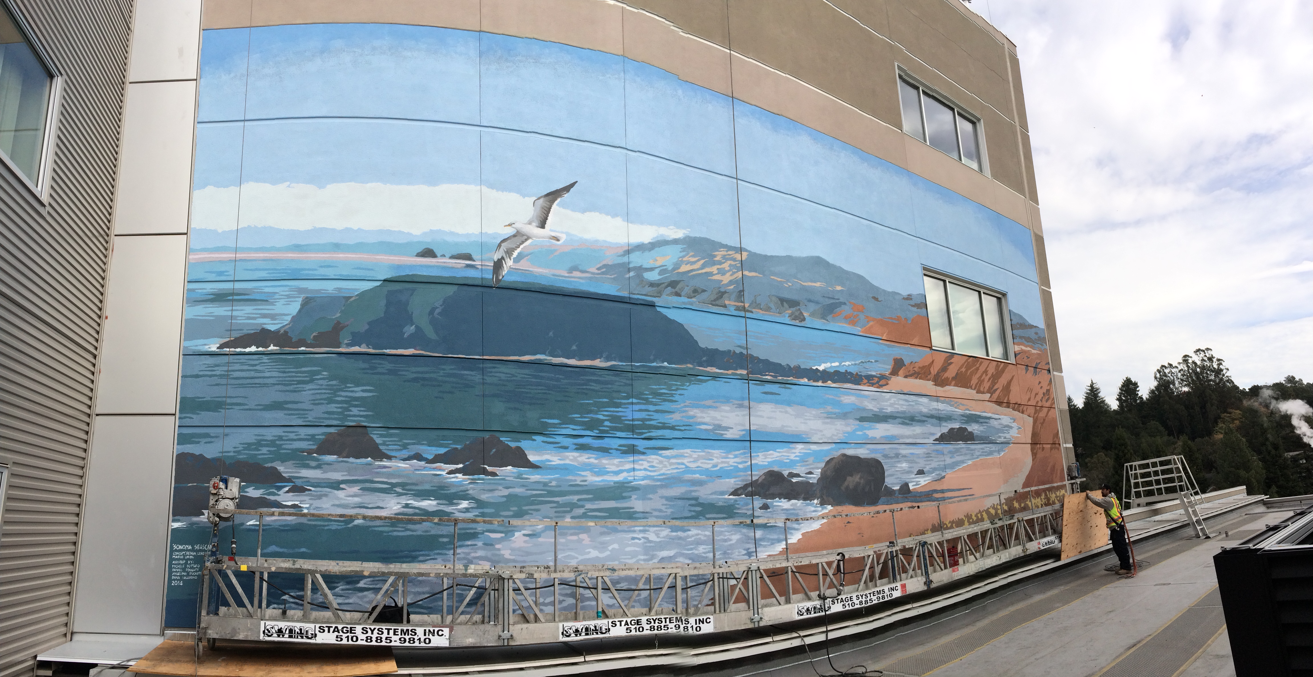 Swing Stage Gallery | Swing Stage Systems Inc.