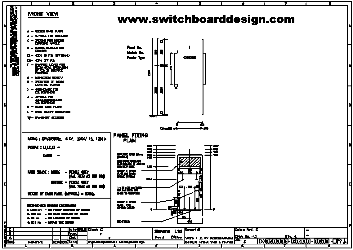 DRAWING - Switchboard Design