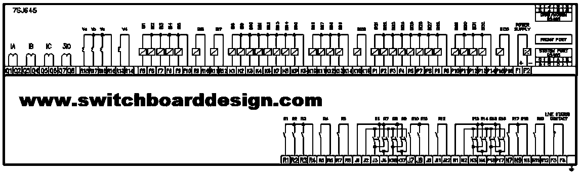 Multifunction Protection With Synchronization Relay Block 7SJ64 With ...