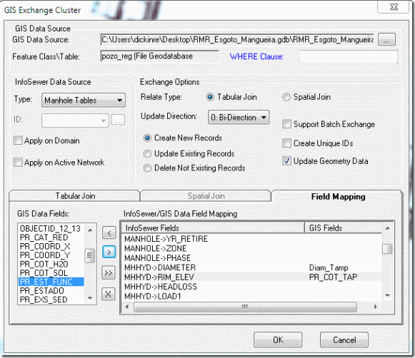 Steps to Import data into InfoSewer Using GIS Gateway – SWMM5, ICM SWMM, ICM InfoWorks, InfoSWMM ...