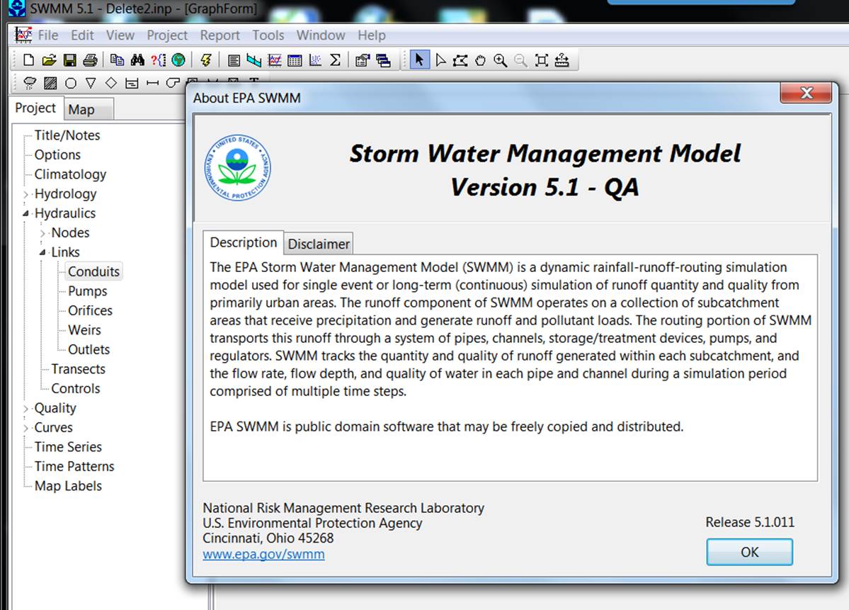 Using Delphi XE7 with the EPA SMMM 5.1.012 GUI – SWMM5, ICM SWMM, ICM InfoWorks, InfoSWMM, InfoSewer