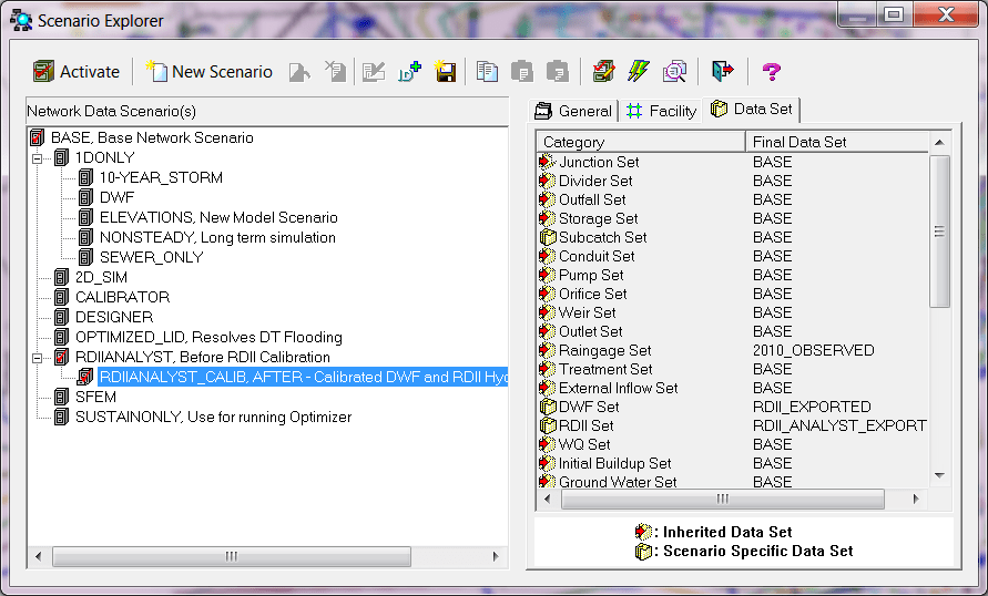 General Description of Scenario Explorer and how to Compare Scenarios in InfoSWMM and InfoSWMM ...
