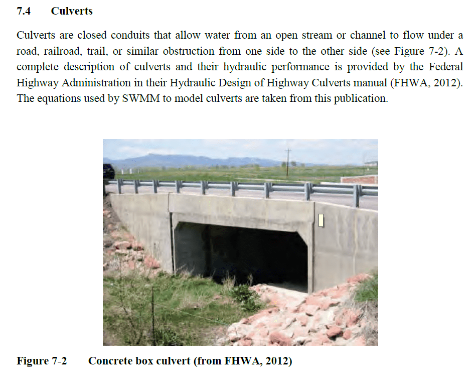 Culverts in InfoSWMM and SWMM5 – SWMM5, ICM SWMM, ICM InfoWorks ...