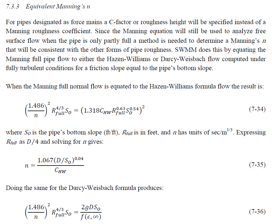 Force Mains in InfoSWMM and SWMM5 – SWMM5, ICM SWMM, ICM InfoWorks ...