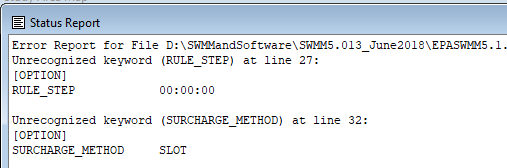 SWMM 5.1.010 – ICM SWMM & InfoWorks, SWMM5 Enablement, InfoSWMM ...