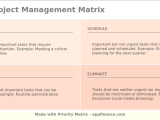 Project Management Matrix Free Download