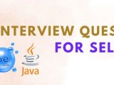 Java Interview Questions For Selenium Syntax Minds