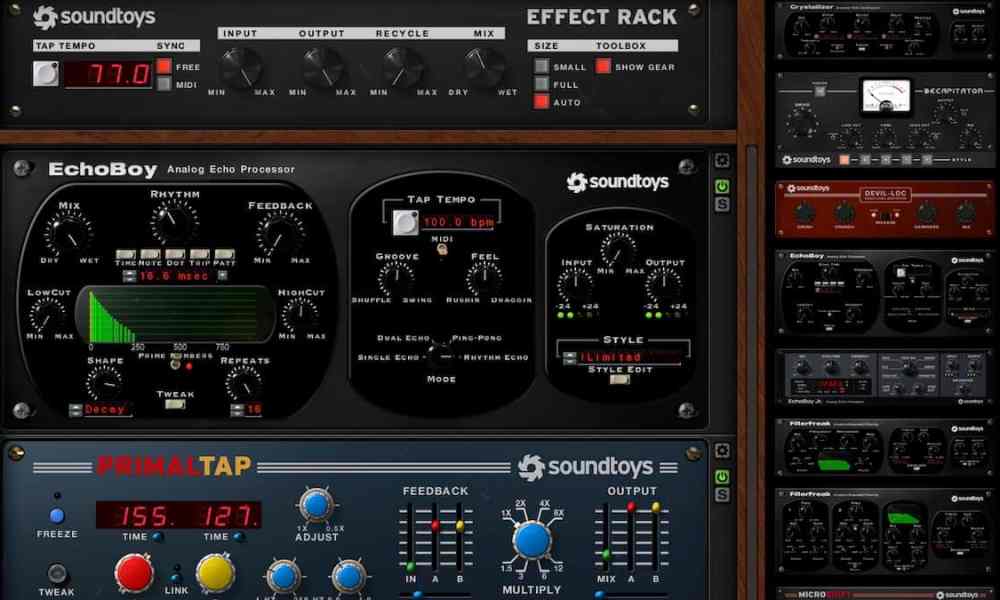 Soundtoys Releases Standalone Effect Rack Plug-in - Synth and Software