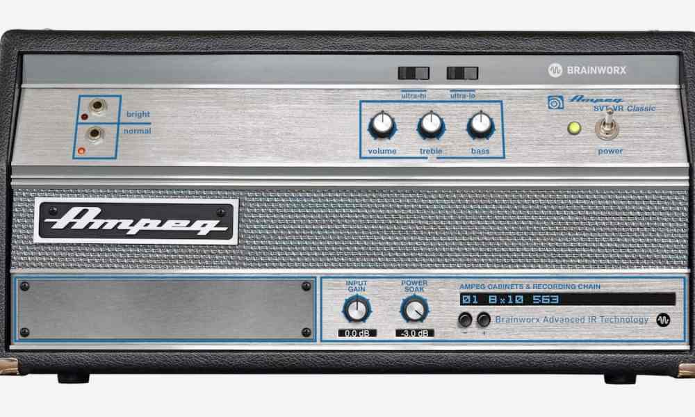 New Ampeg 'SVT-VR Classic' Authentic Bass Tone Plugin - Synth and Software